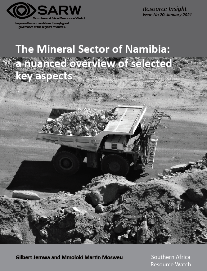 Chamber's Response to Southern Africa Resource Watch Report on Namibia ...